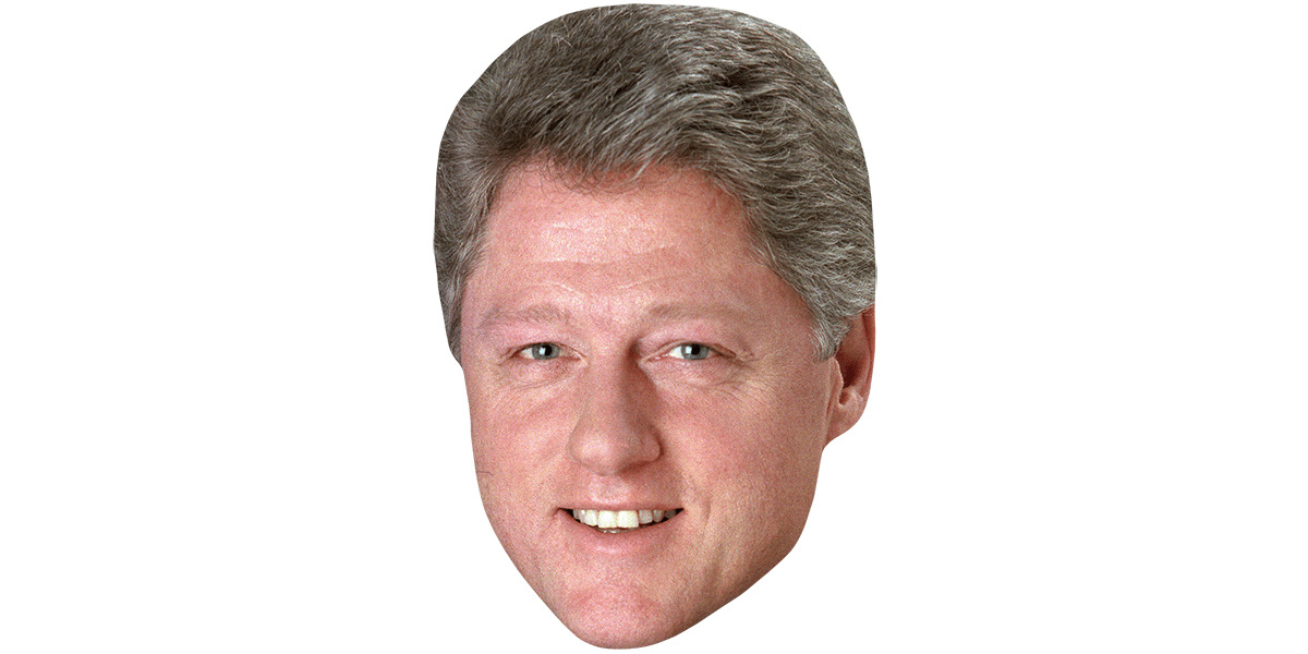 Bill Clinton (Young) Celebrity Mask