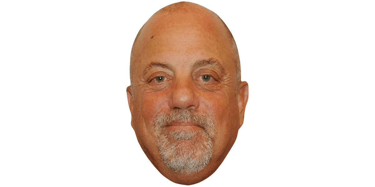 Billy Joel (Smile) Celebrity Mask
