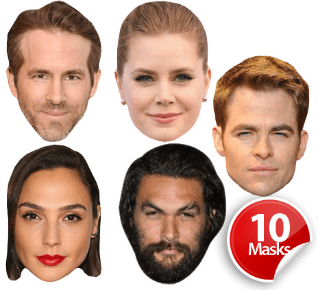 Superhero Movie Mask Pack 1