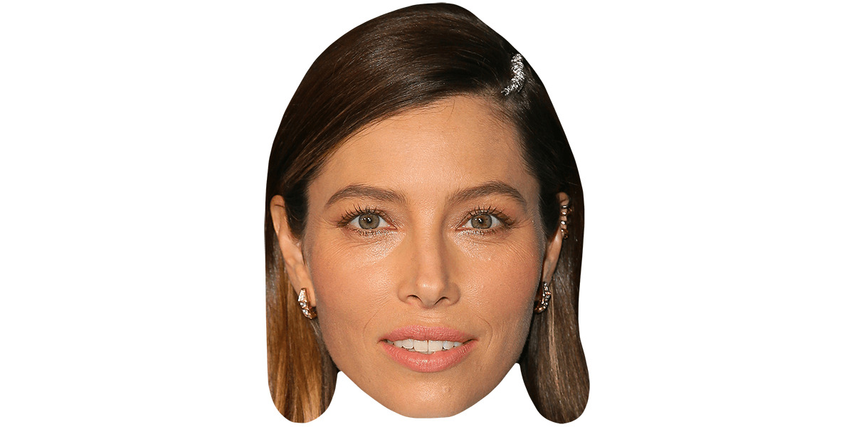 Jessica Biel (Smile) Celebrity Mask