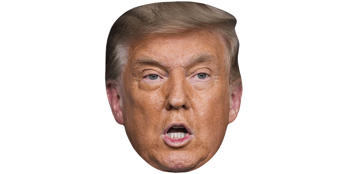 Donald Trump (Mouth Open) Celebrity Mask