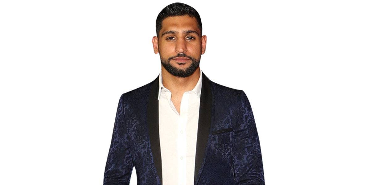 Amir Khan (Suit) Buddy - Torso Up Cutout