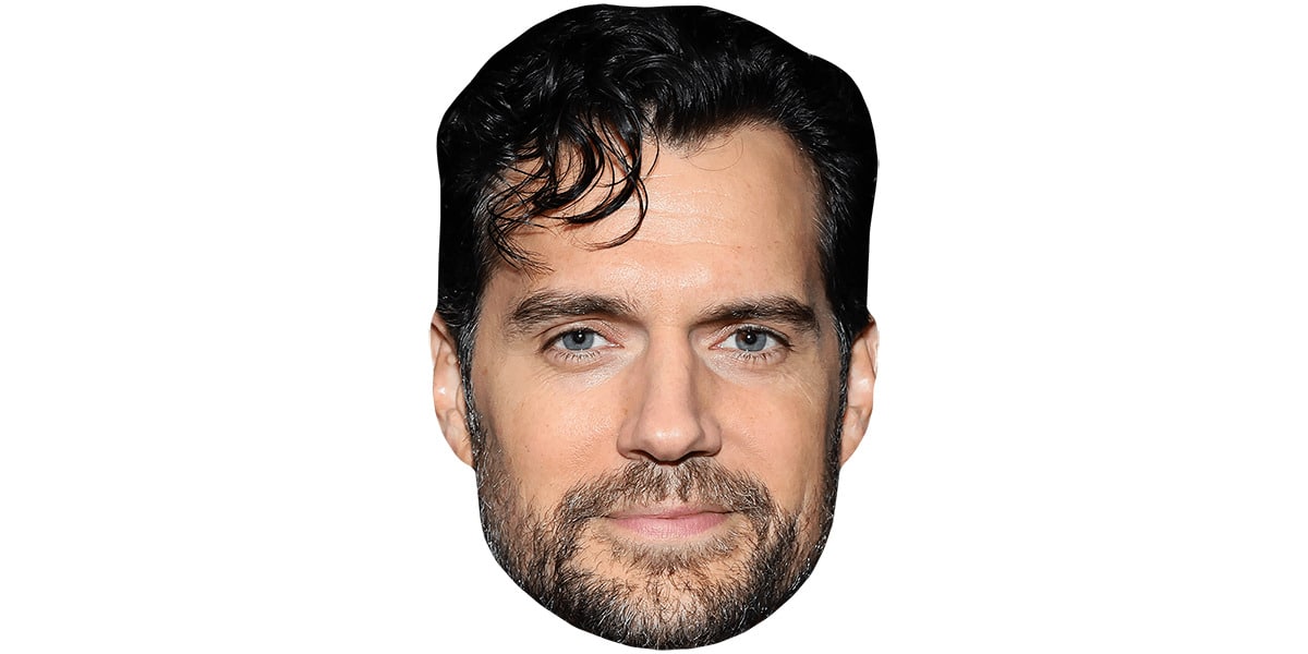 Henry Cavill (Black Hair) Mask