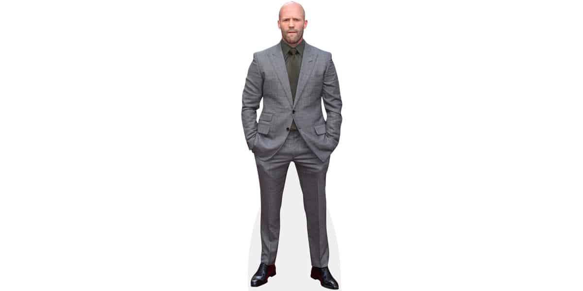 Jason Statham (Grey Suit) Cardboard Cutout