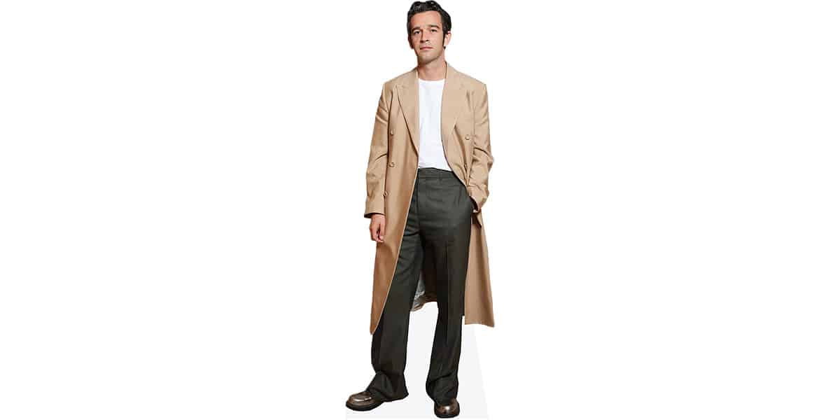 Matthew Healy (Coat) Cardboard Cutout