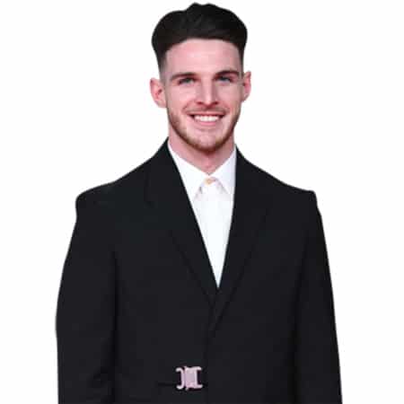 Declan Rice (Black Suit) Cardboard Cutout