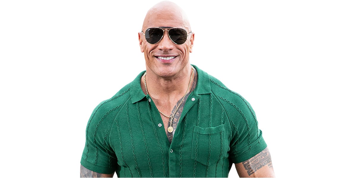 Dwayne 'The Rock' Johnson (Green Top) Buddy - Torso Up