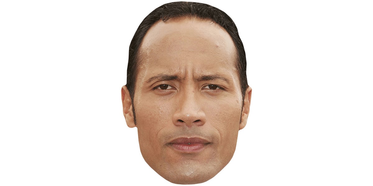 Dwayne 'The Rock' Johnson (Young) Mask