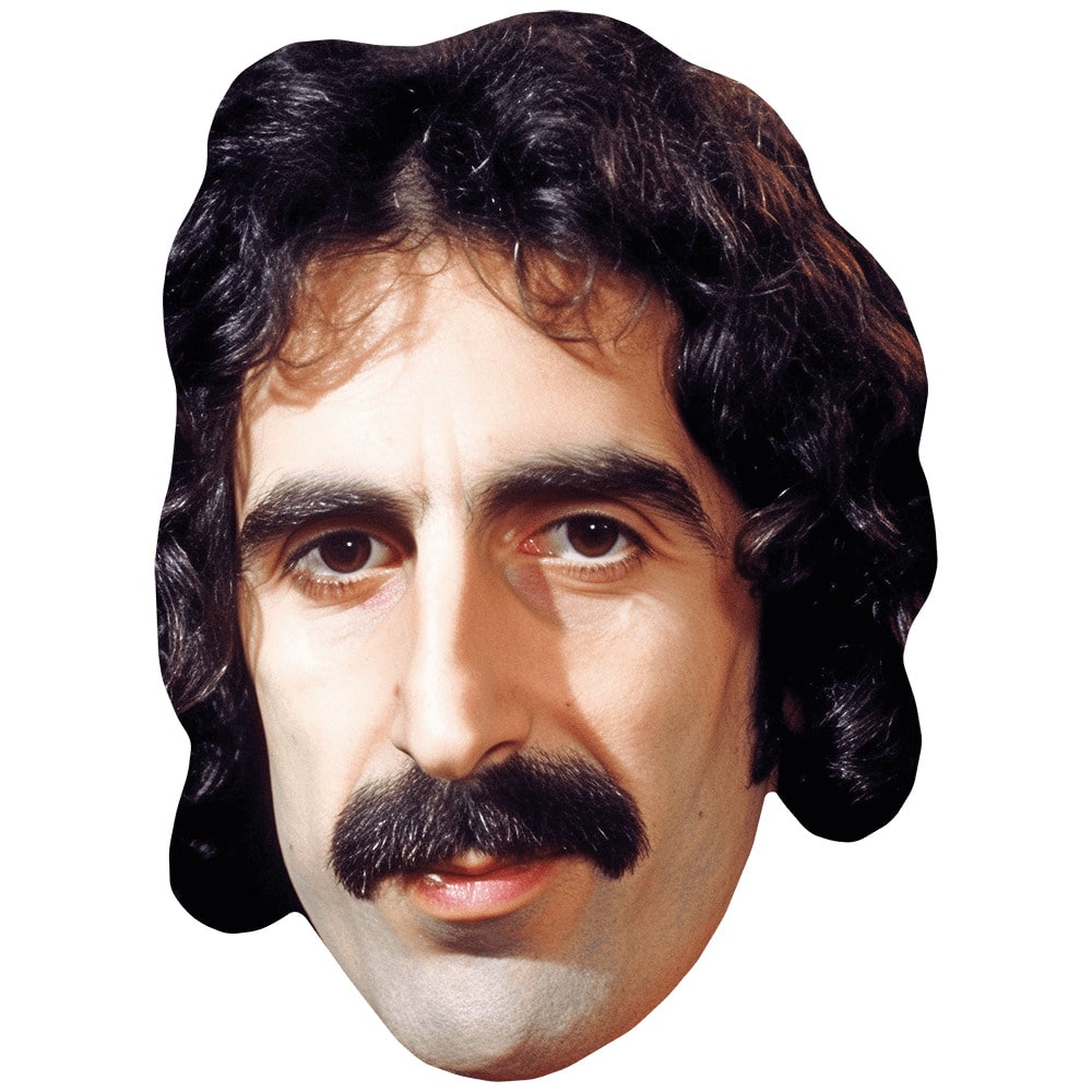 Frank Zappa (Moustache) Big Head