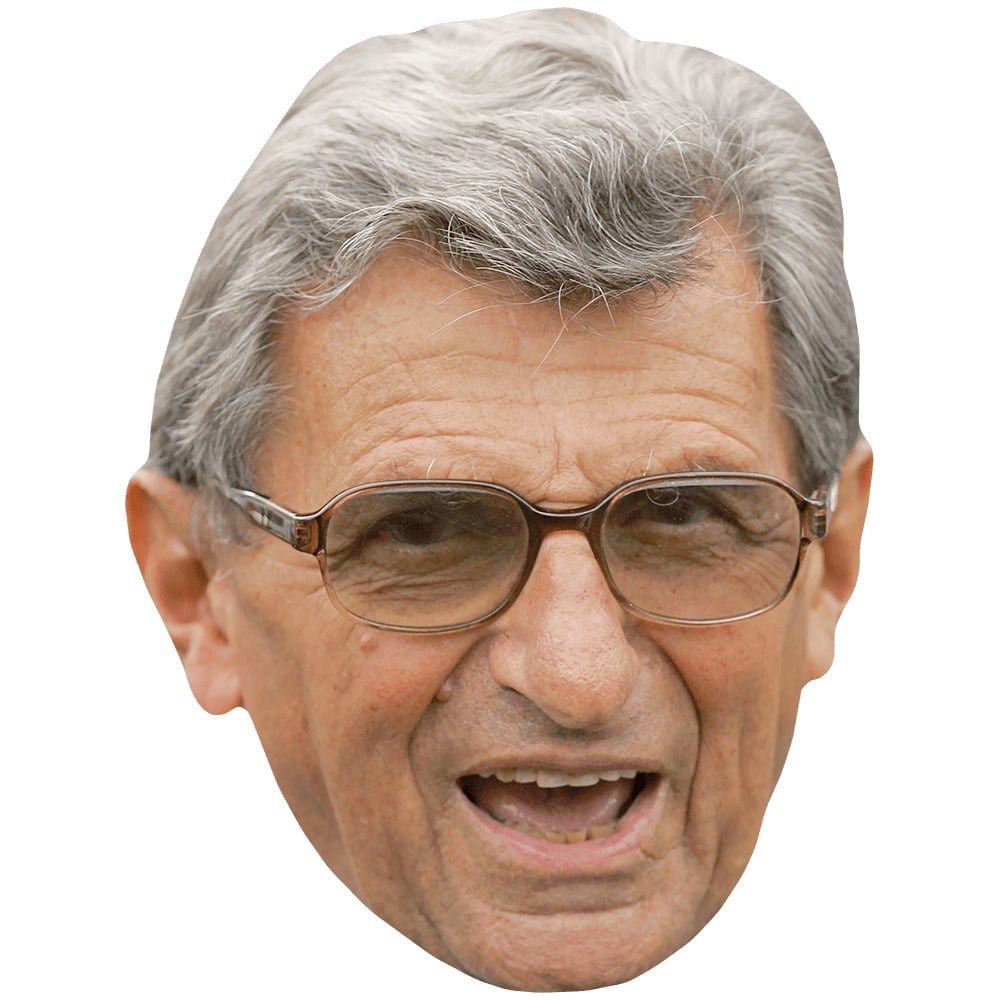 Joe Paterno (Glasses) Mask