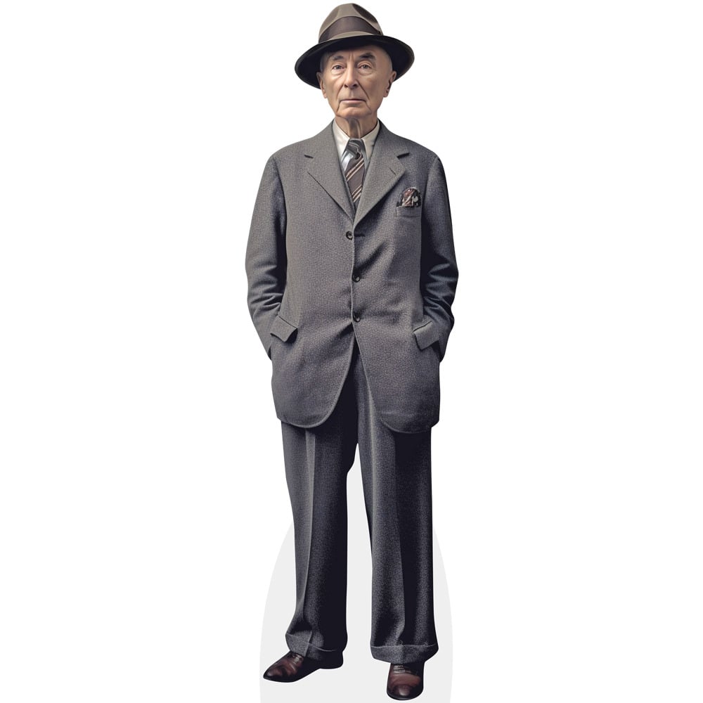 Julius Robert Oppenheimer (Hat) Cardboard Cutout