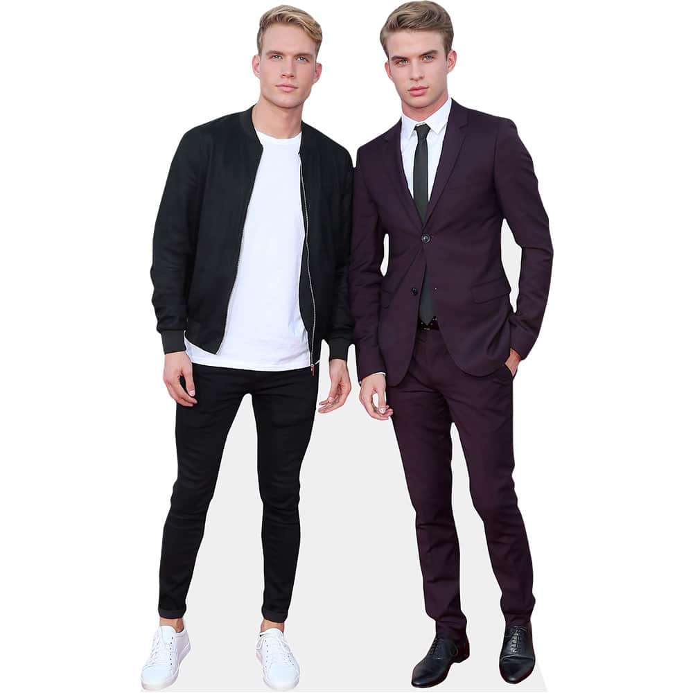 Aaron And Austin Rhodes (Duo 4) Mini Celebrity Cutout