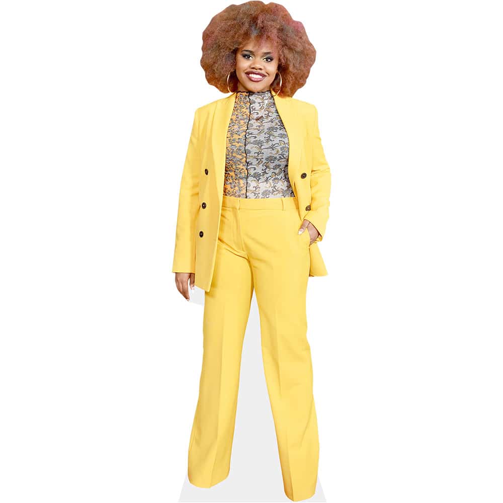 Dara Renee (Yellow) Cardboard Cutout