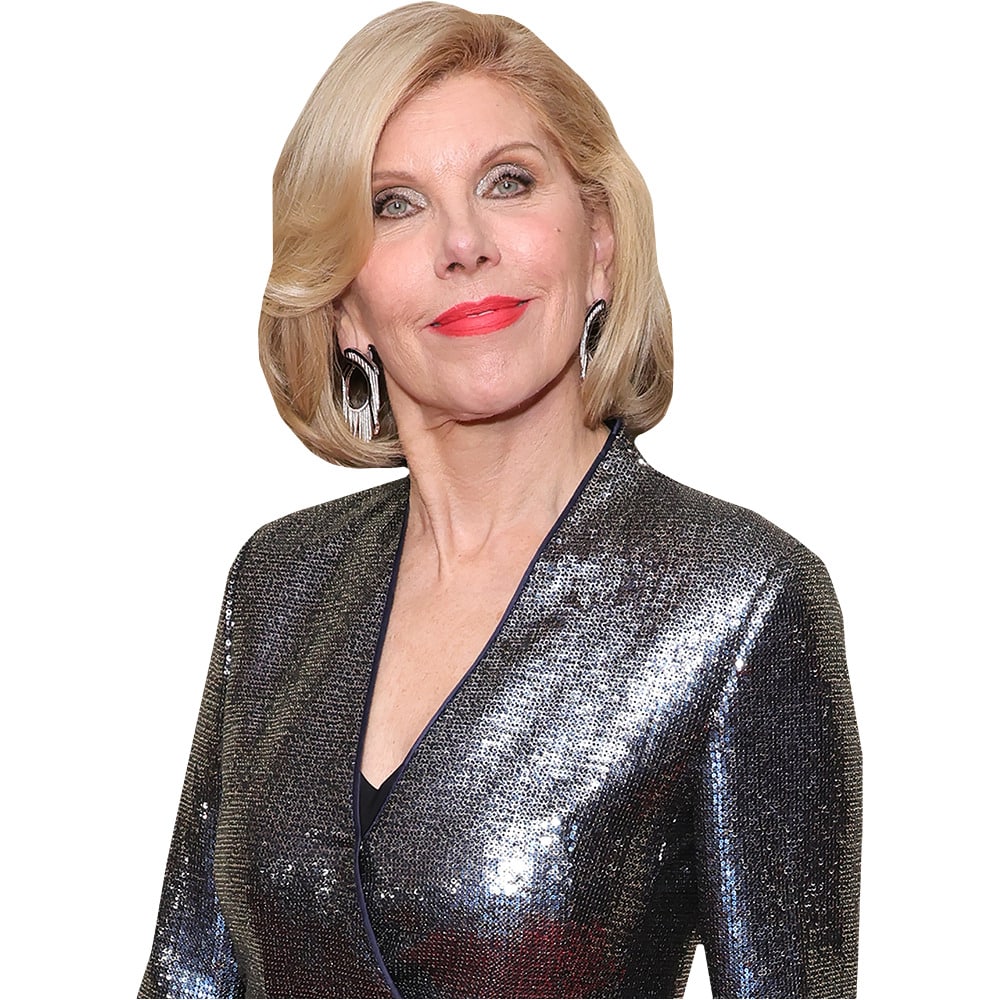 Christine Baranski (Silver Outfit) Buddy - Torso Up