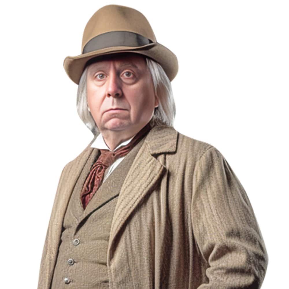 Jeremy Bentham (Coat) Buddy - Torso Up