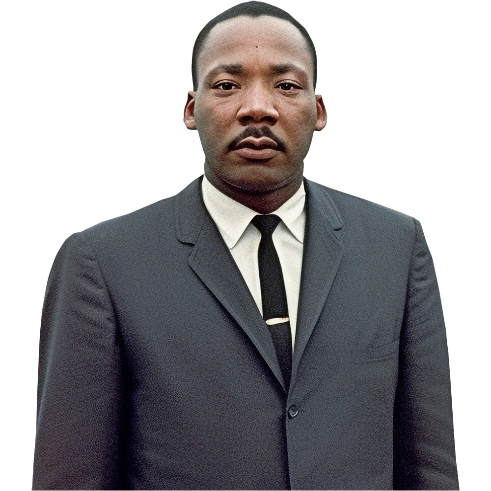 Martin Luther King (Suit) Cardboard Cutout