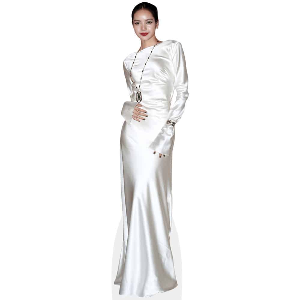 Lisa (Long Dress) Cardboard Cutout