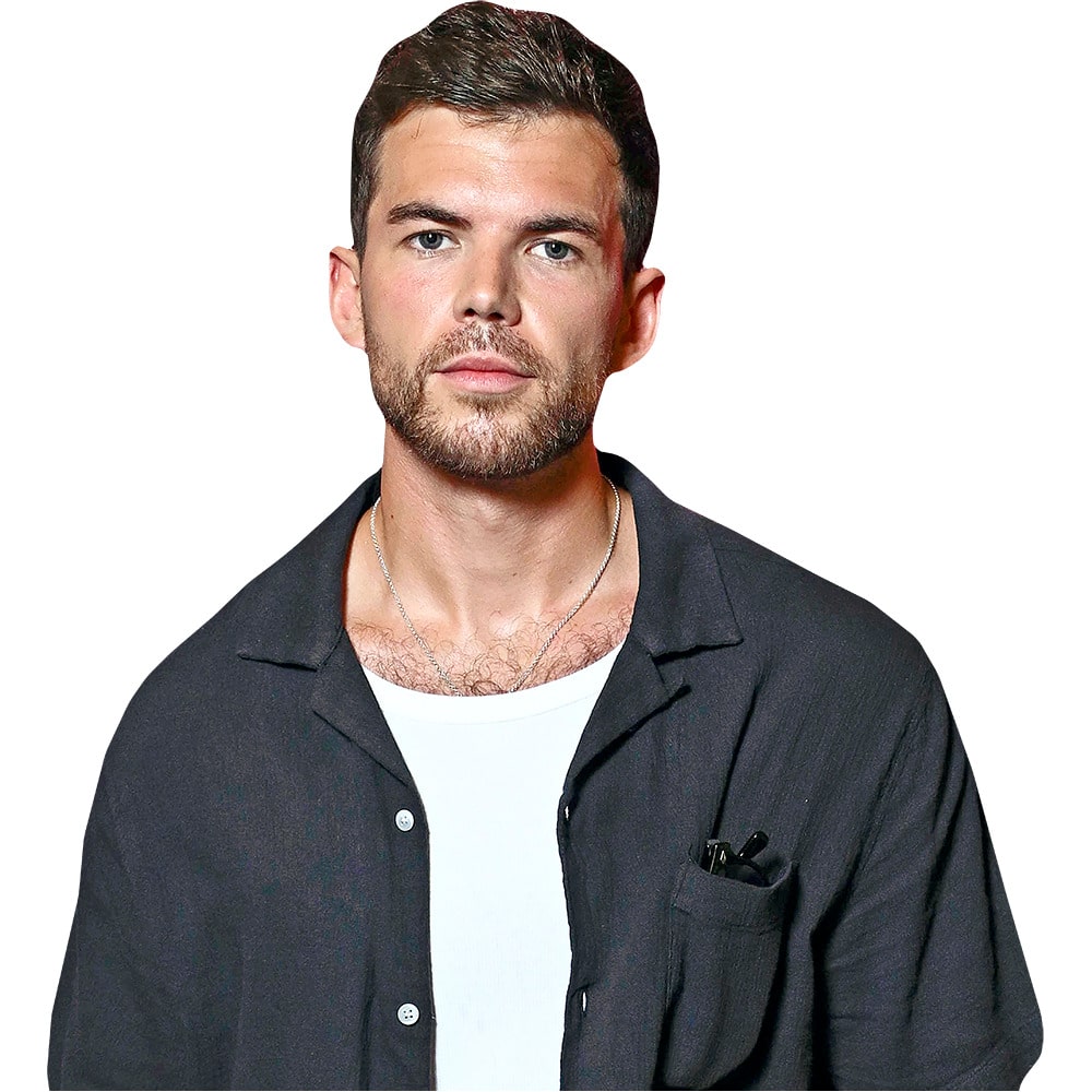 Luke Newton (Shirt) Cardboard Cutout