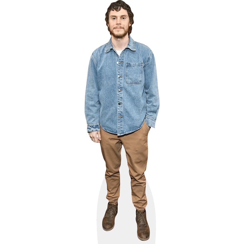 Evan Peters (Shirt) Cardboard Cutout