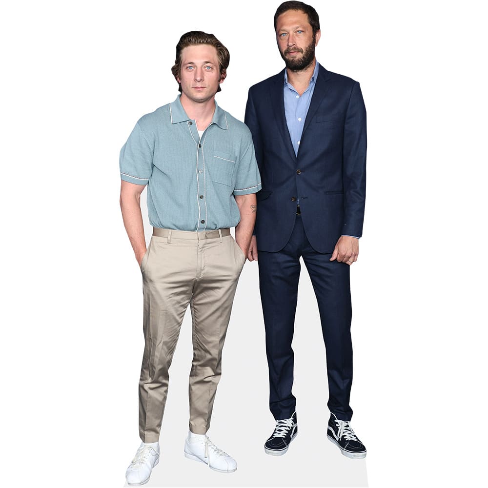 Jeremy Allen White And Ebon Moss-Bachrach (Duo 1) Mini Celebrity Cutout