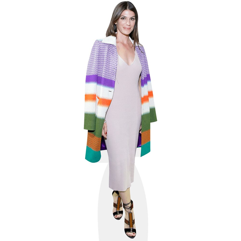 Genevieve Cortese (Coat) Cardboard Cutout