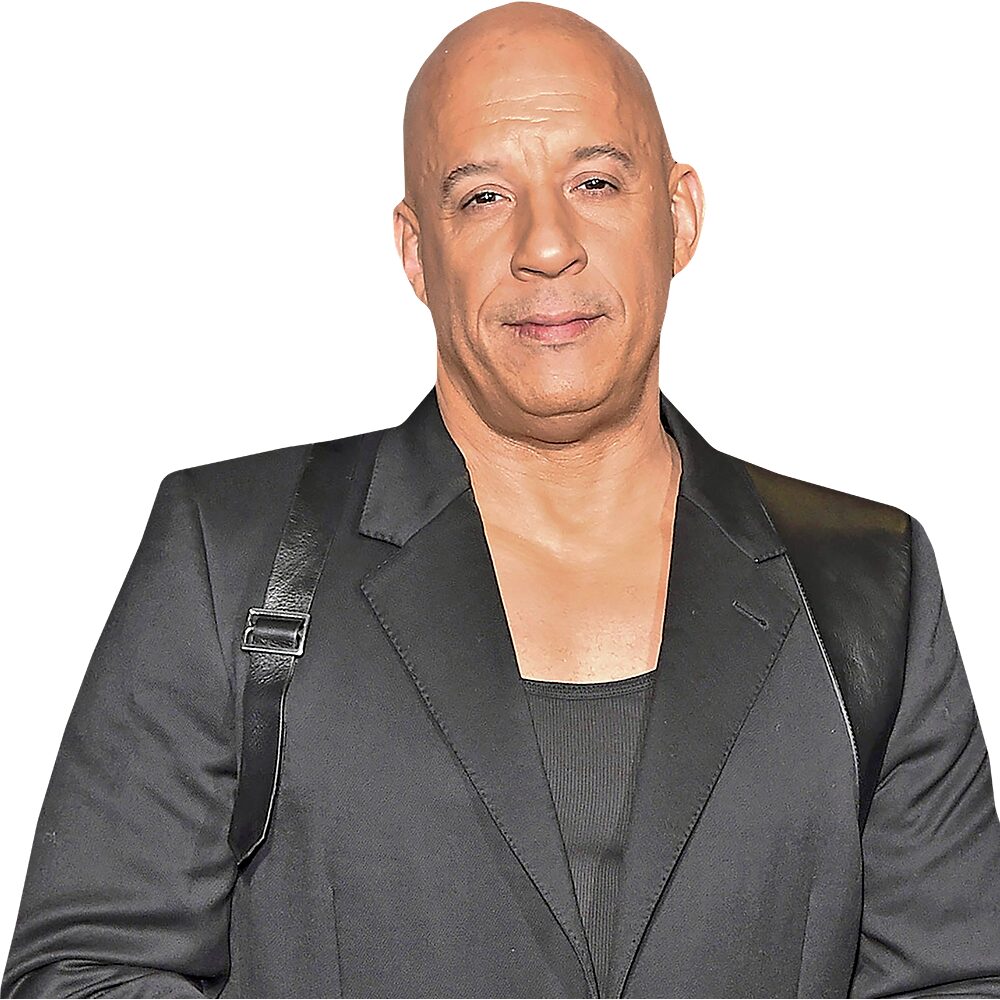 Vin Diesel (Black Outfit) Buddy - Torso Up