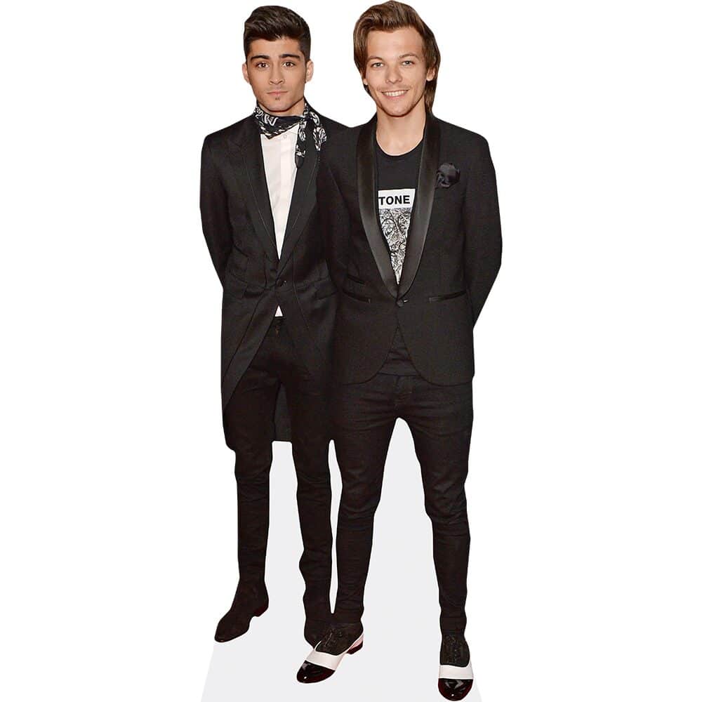 Zayn Malik And Louis Tomlinson (Duo) Mini Celebrity Cutout