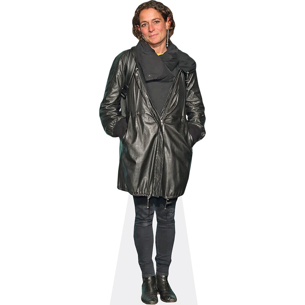 Alex Polizzi (Coat) Cardboard Cutout