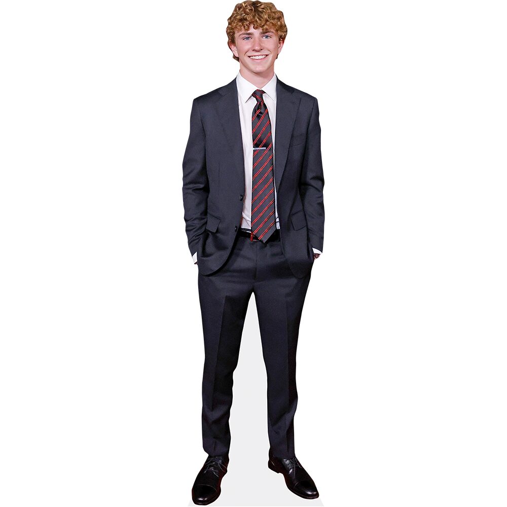 Walker Scobell (Tie) Cardboard Cutout