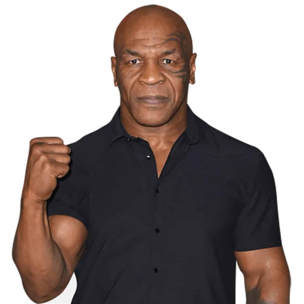Mike Tyson (Black Outfit) Buddy - Torso Up Cutout