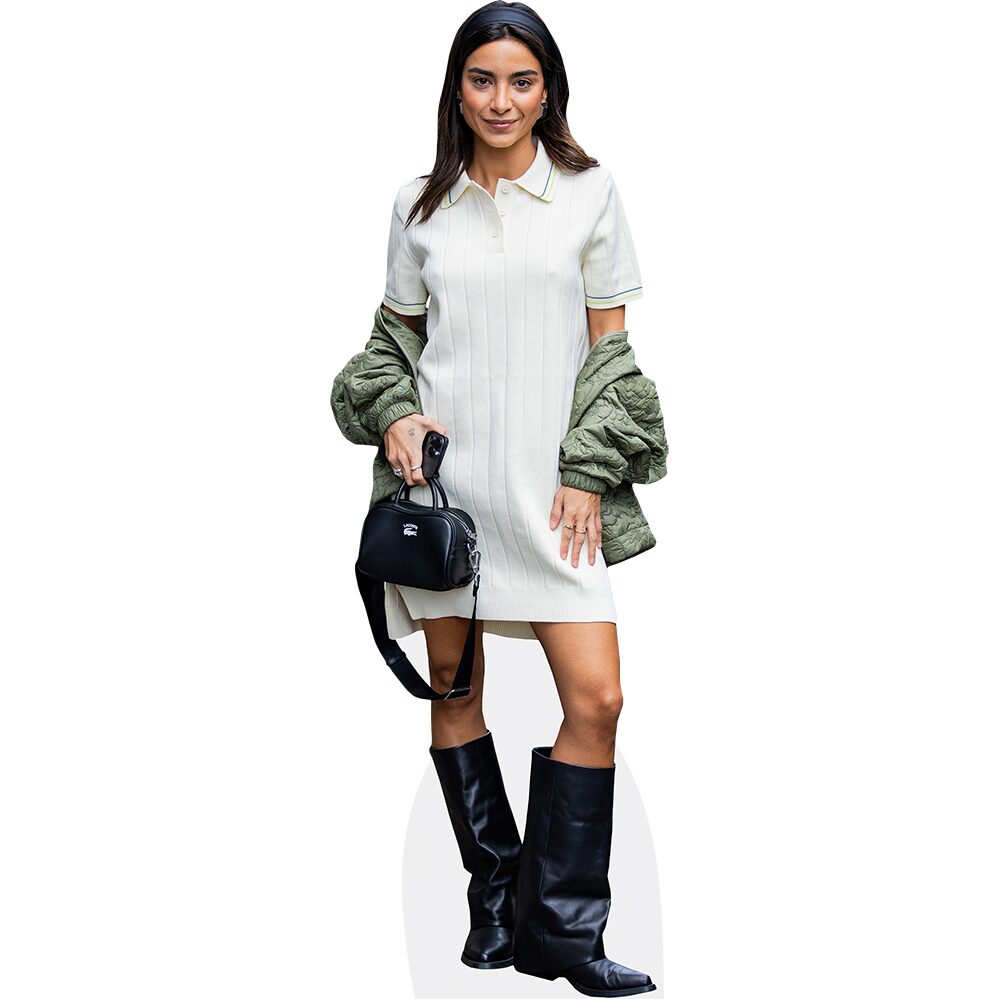 Mariona Autran (White Dress) Cardboard Cutout