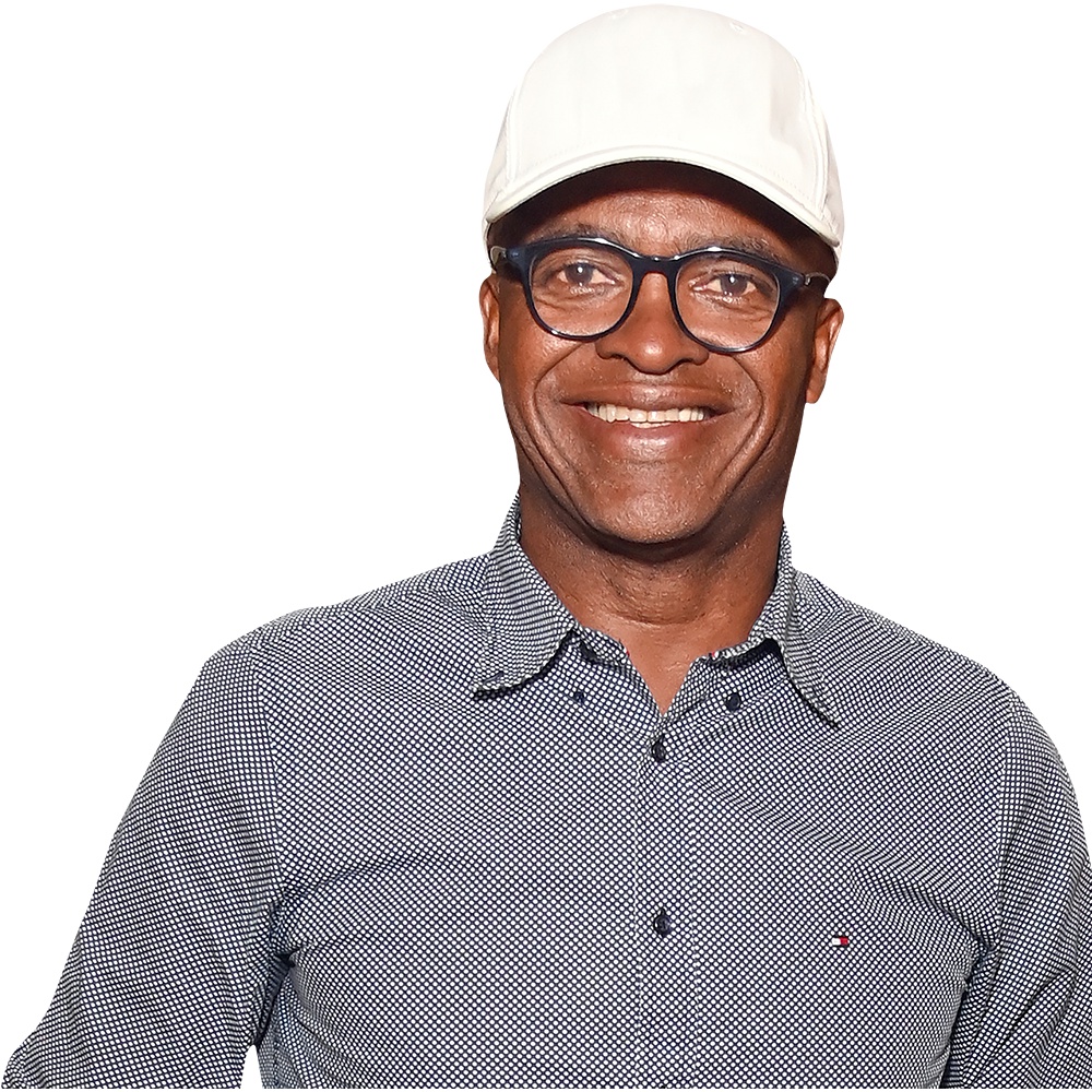 Kriss Akabusi (Casual) Buddy - Torso Up Cutout