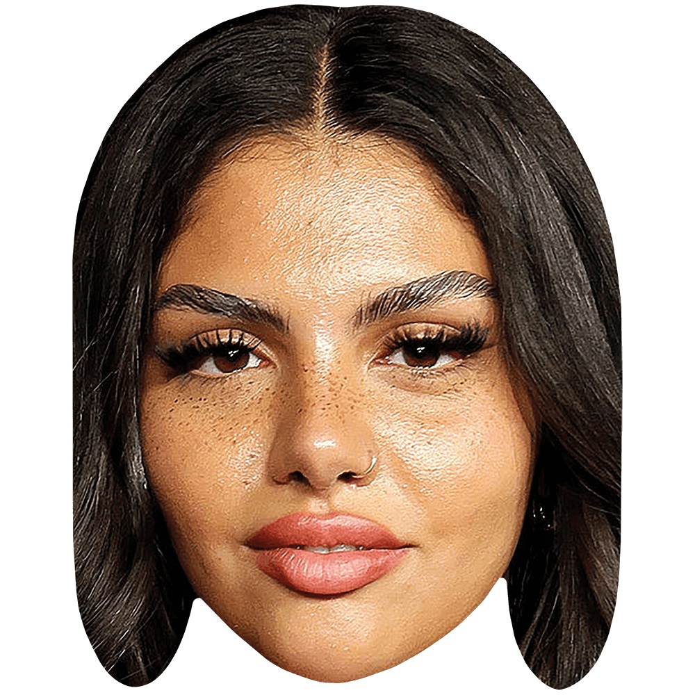 Huda Mustafa (Brown Hair) Mask