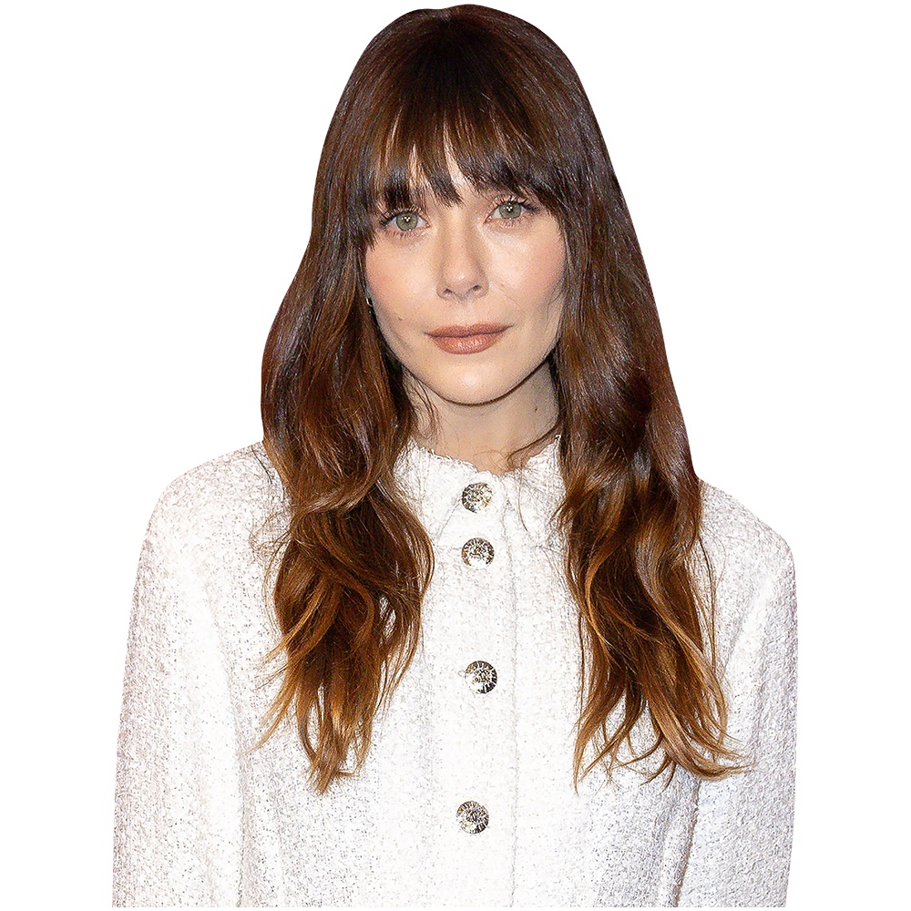 Elizabeth Olsen (White Dress) Buddy - Torso Up Cutout