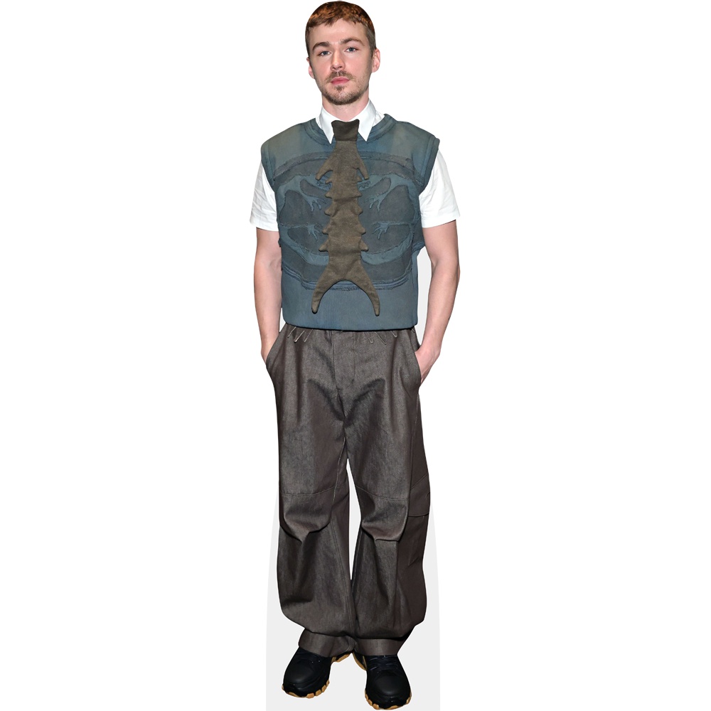 Miles Heizer (Vest) Cardboard Cutout