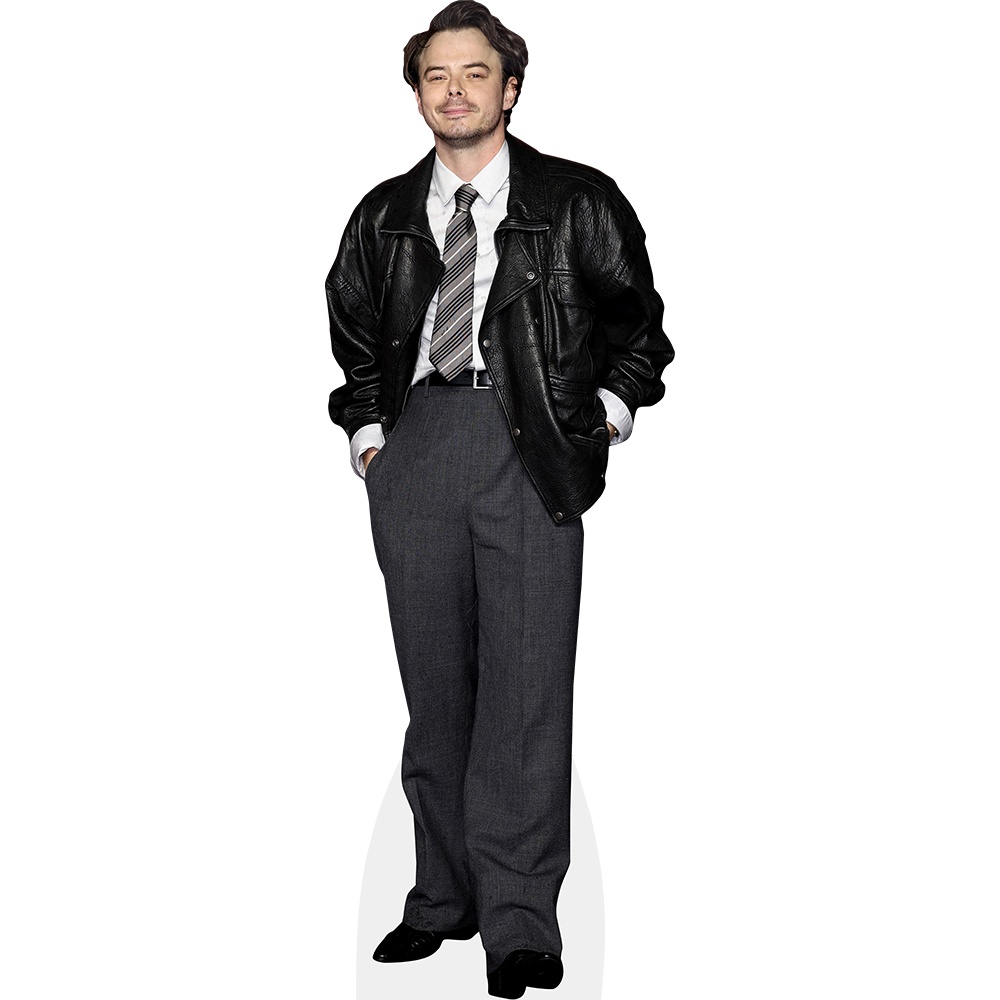 Charlie Heaton (Leather Jacket) Cardboard Cutout