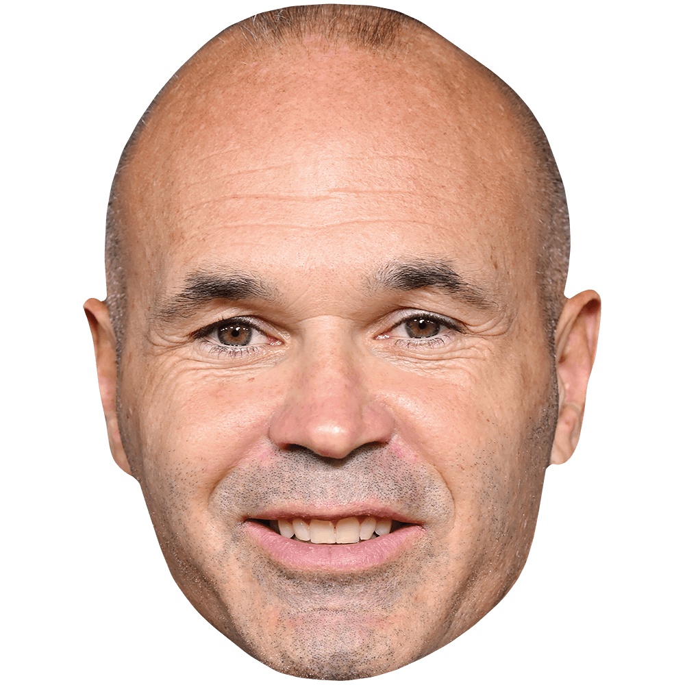 Andres Iniesta (Smile) Mask