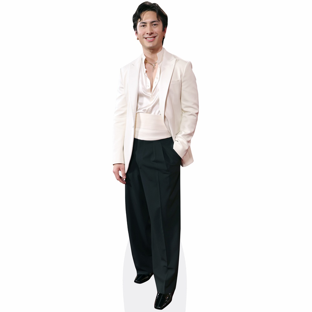 Hudson Williams (White Blazer) Cardboard Cutout