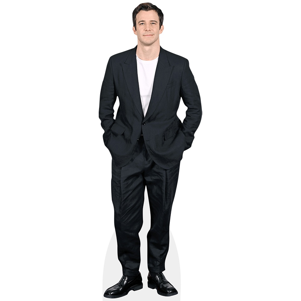 Luke Thompson (Black Suit) Cardboard Cutout
