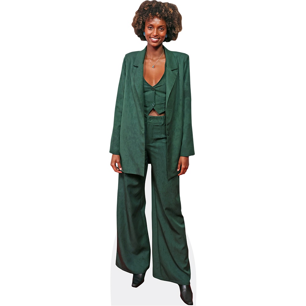 Edyll Ismail (Green Suit) Cardboard Cutout